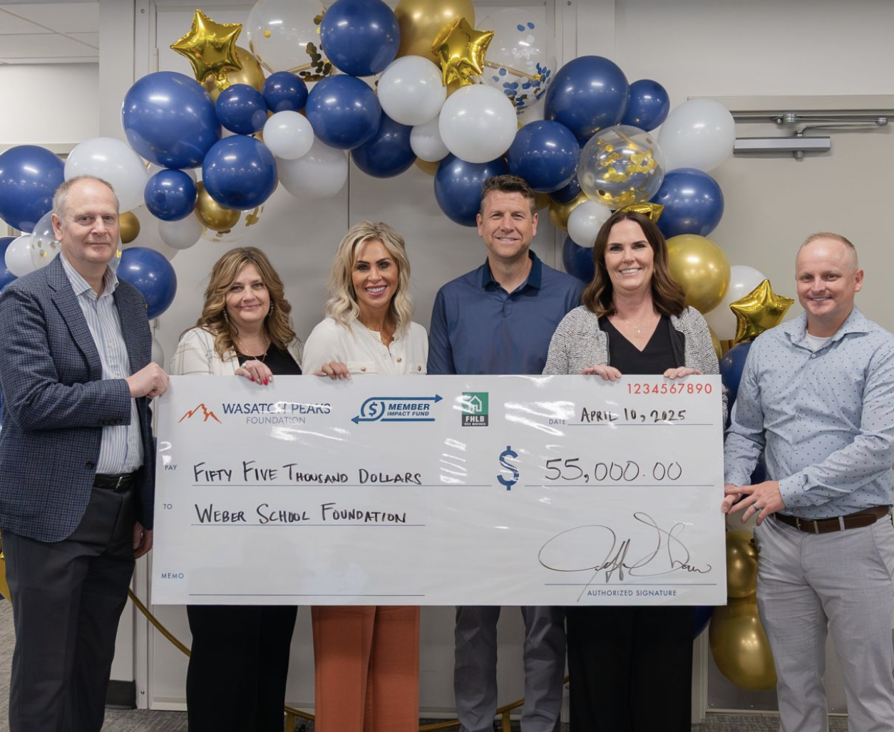 Wasatch Peaks Foundation, FHLB Des Moines Award $209,000 to Strengthen Northern Utah Communities